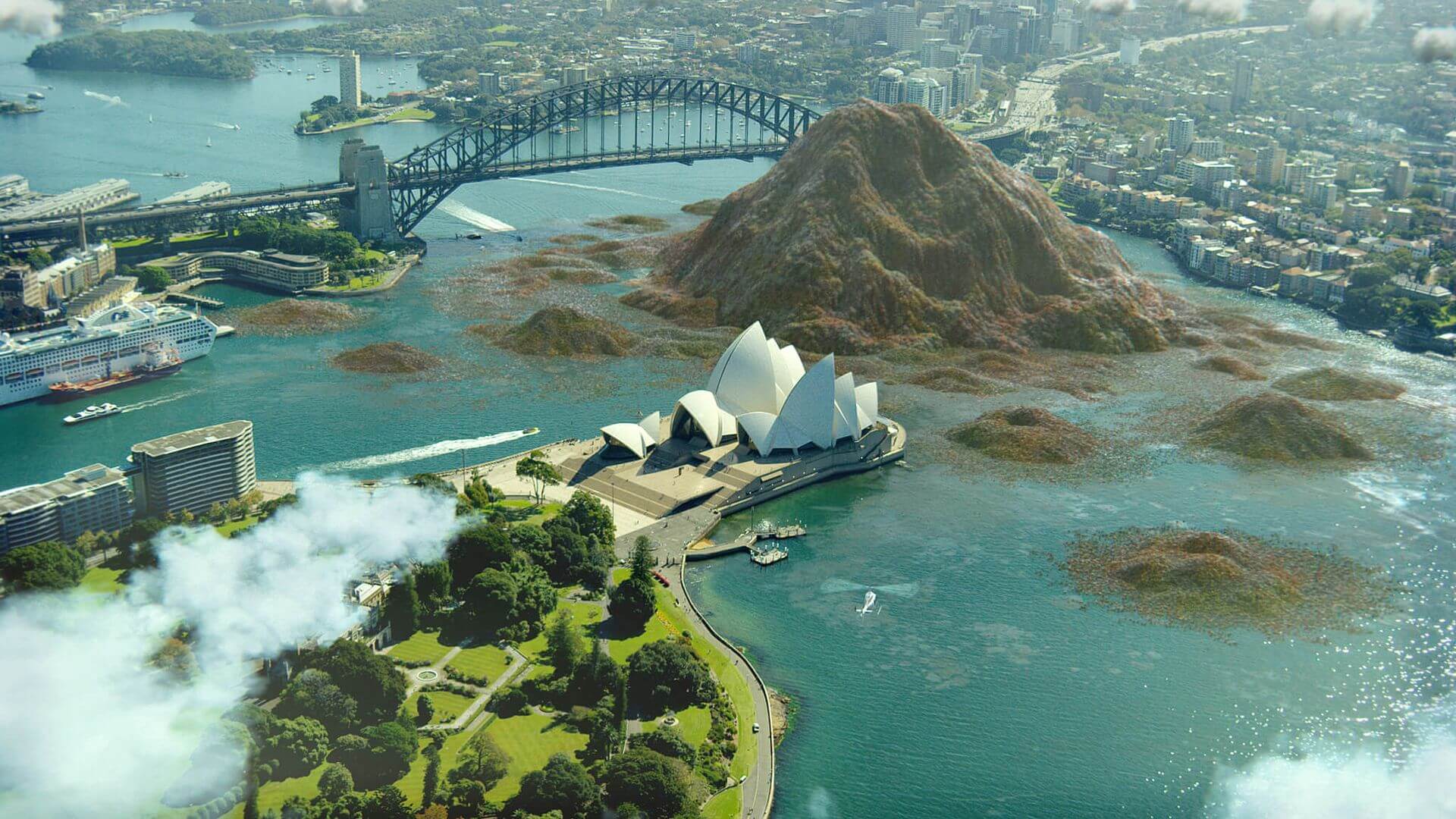 CGI $20bn of food waste in Sydney Harbour_image credit Christian Debney ...